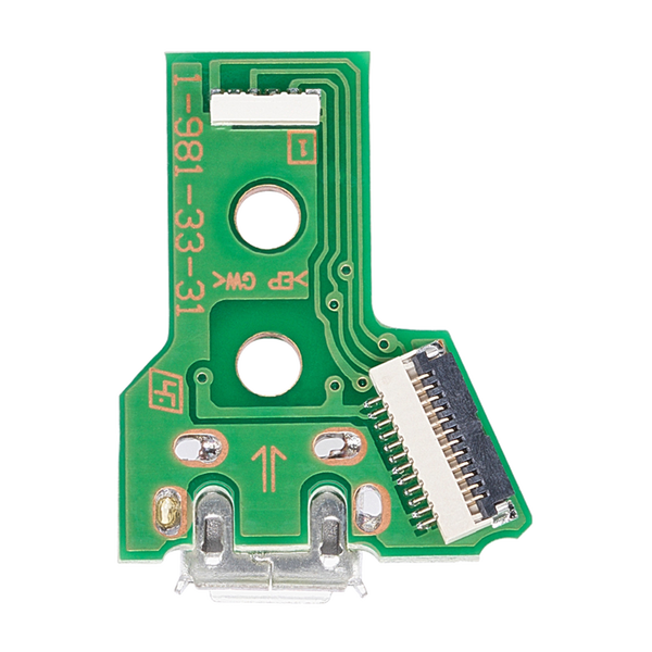 PlayStation 4 Controllers USB Charging Port Board W/ 12Pin Flex Cable ...