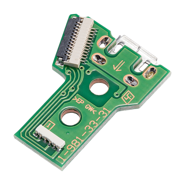 PlayStation 4 Controllers USB Charging Port Board W/ 12Pin Flex Cable ...