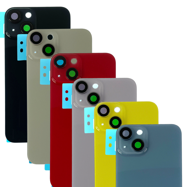 iPhone 14 Back Glass with Steel Plate / Magnet / Adhesive (No Logo ...