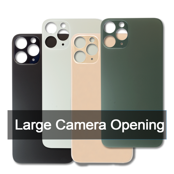 iPhone 11 Pro Rear Glass Cover Replacement with Large Camera Opening ...