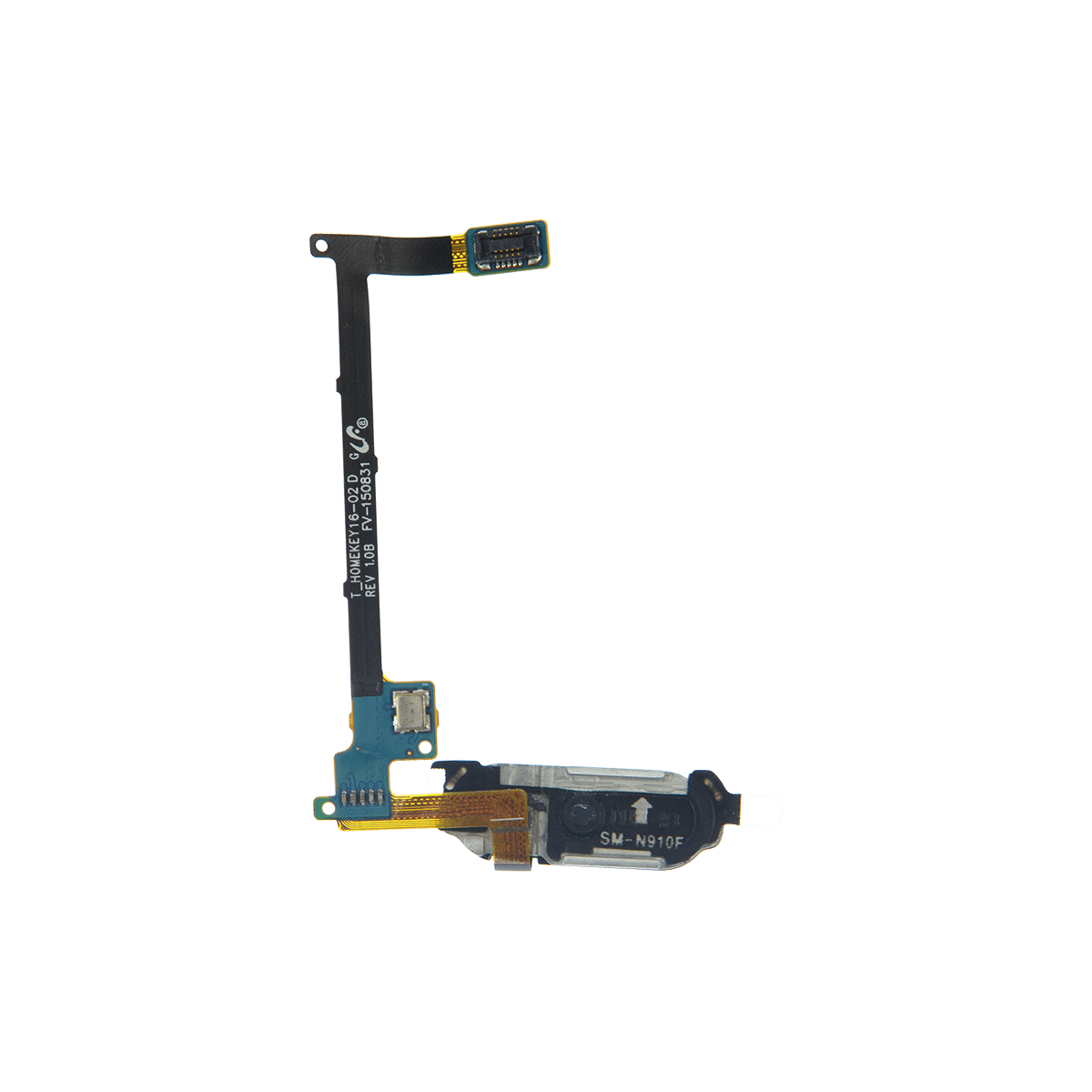 Samsung Galaxy Note 4 Home Button Assembly Replacement - Black ...