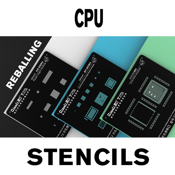 QianLi iPhone 3D Black CPU Module Reballing Stencils – Repairs Universe